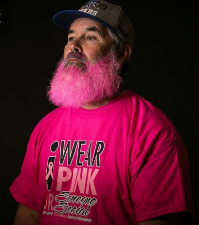 Pink-bearded cancer crusader gears up for another year – Dave Leder